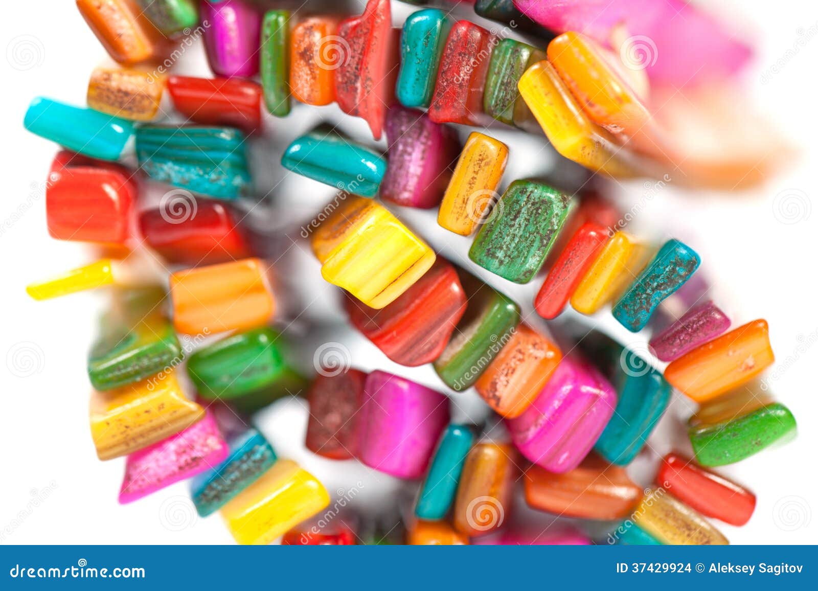 Multi-colored Stones in the Bijou Stock Photo - Image of feminine ...