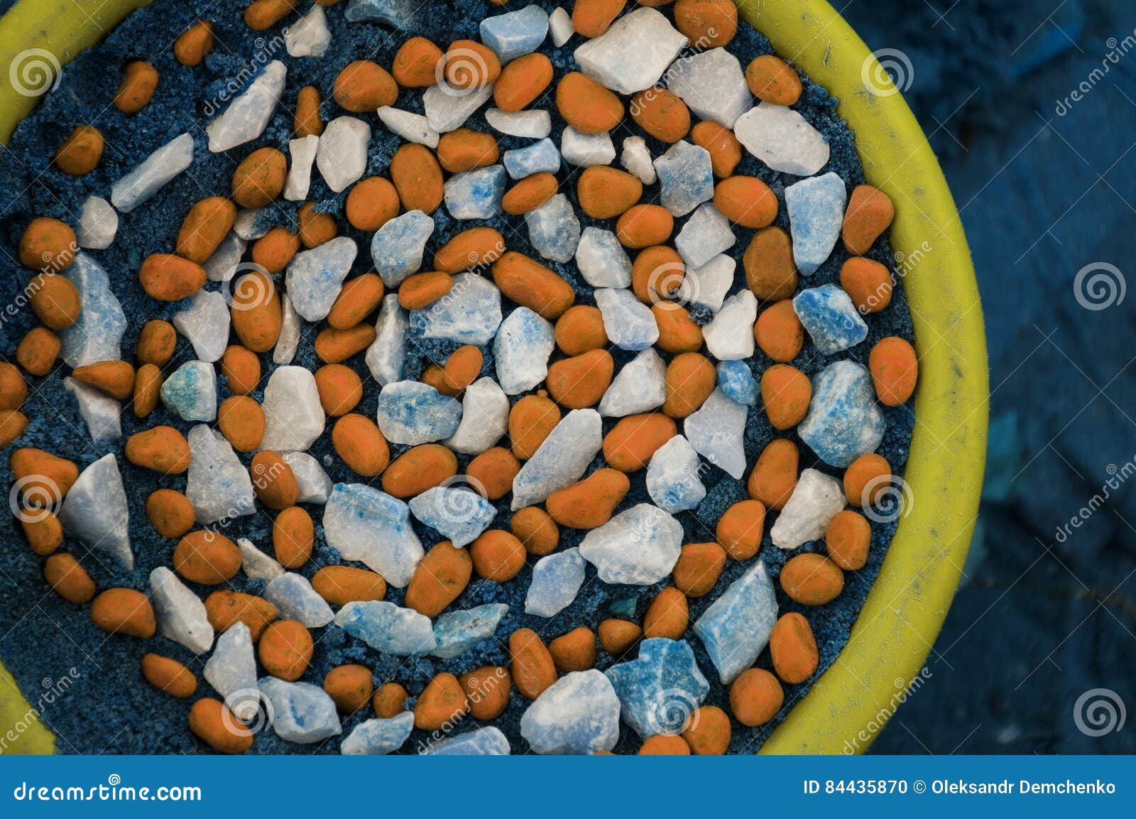 Multi-colored stones stock photo. Image of abstraction - 84435870