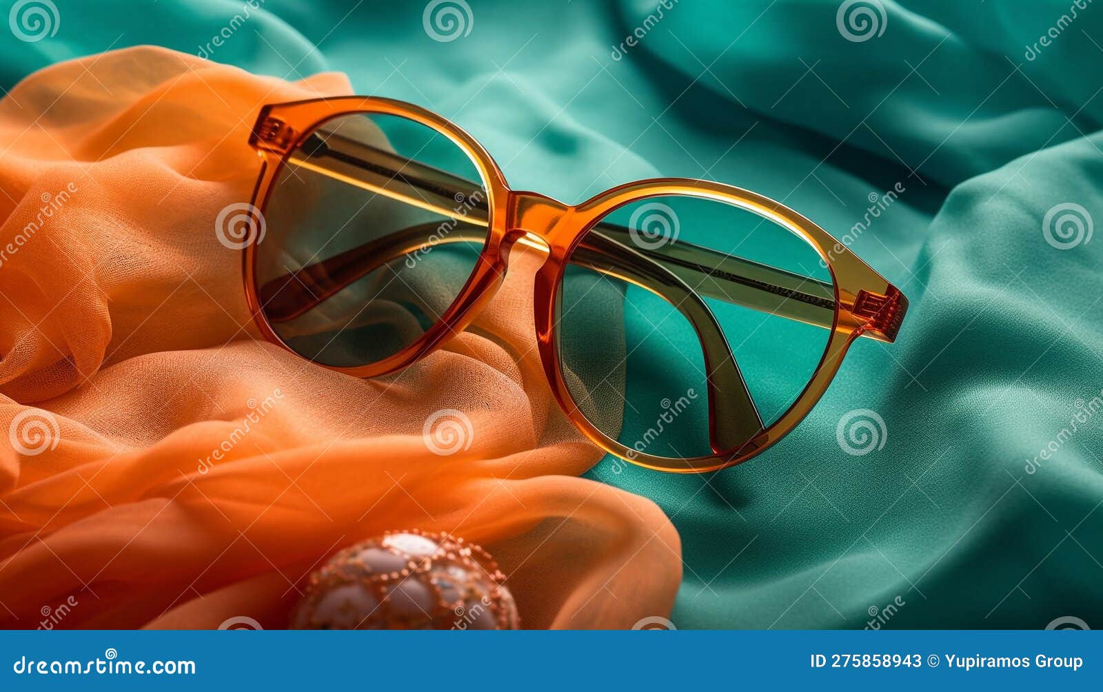 Multi Colored Sunglasses Reflect Abstract Nature Beauty Generated by AI ...