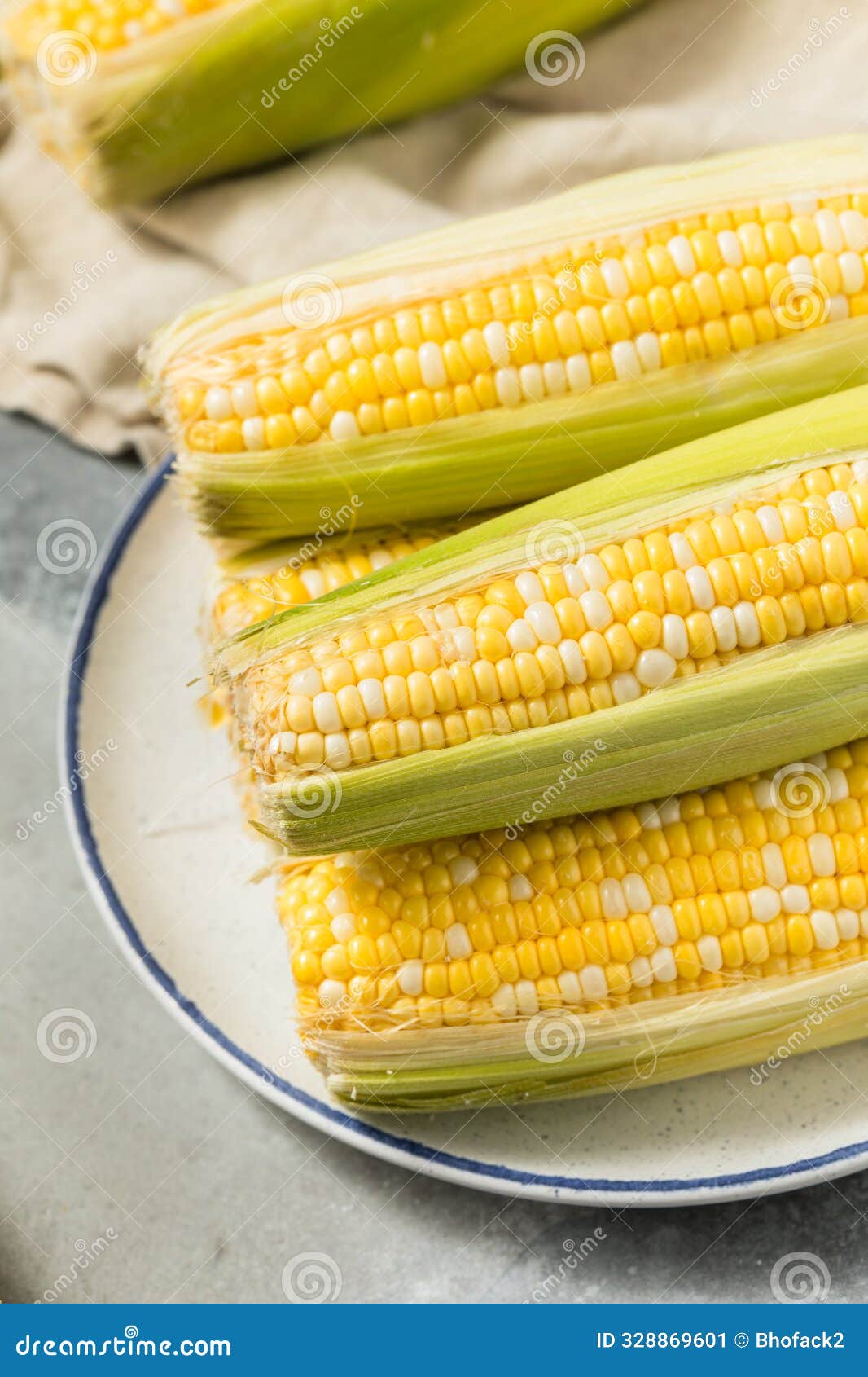 Multi Colored Sweet Corn on the Cob Stock Image - Image of healthy ...