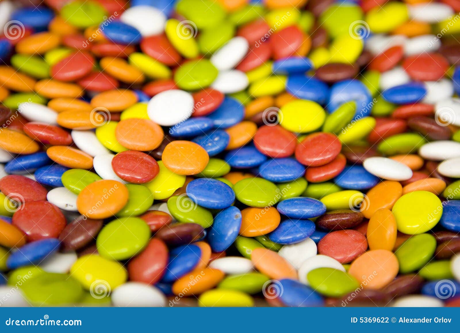 Multi-colored sweets stock photo. Image of white, dessert - 5369622