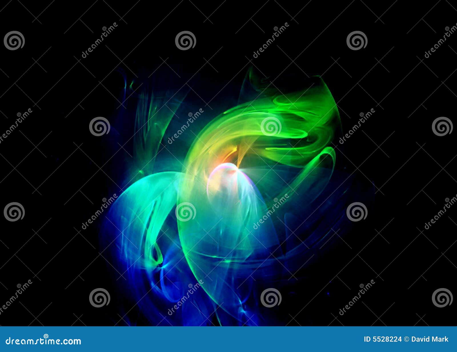 Multi-colored Swirl stock illustration. Illustration of curves - 5528224