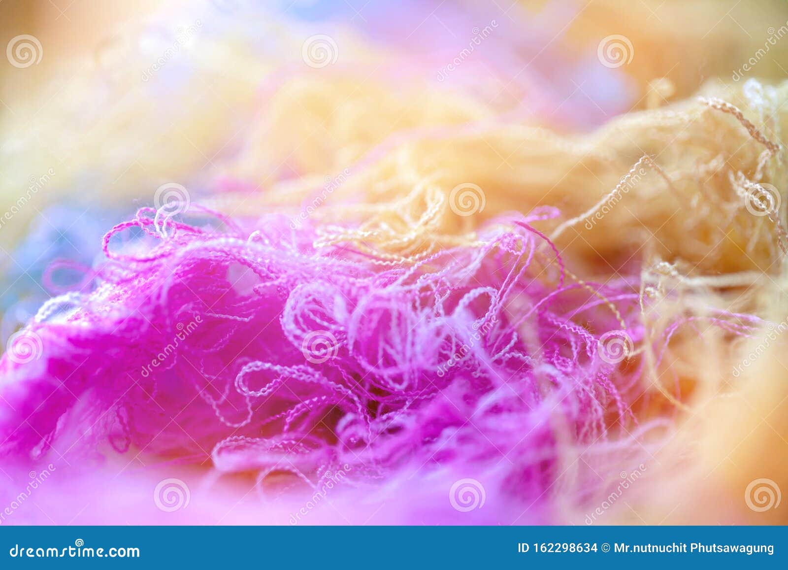 Multi-colored Tangled Threads Abstract Texture Pattern Background ...