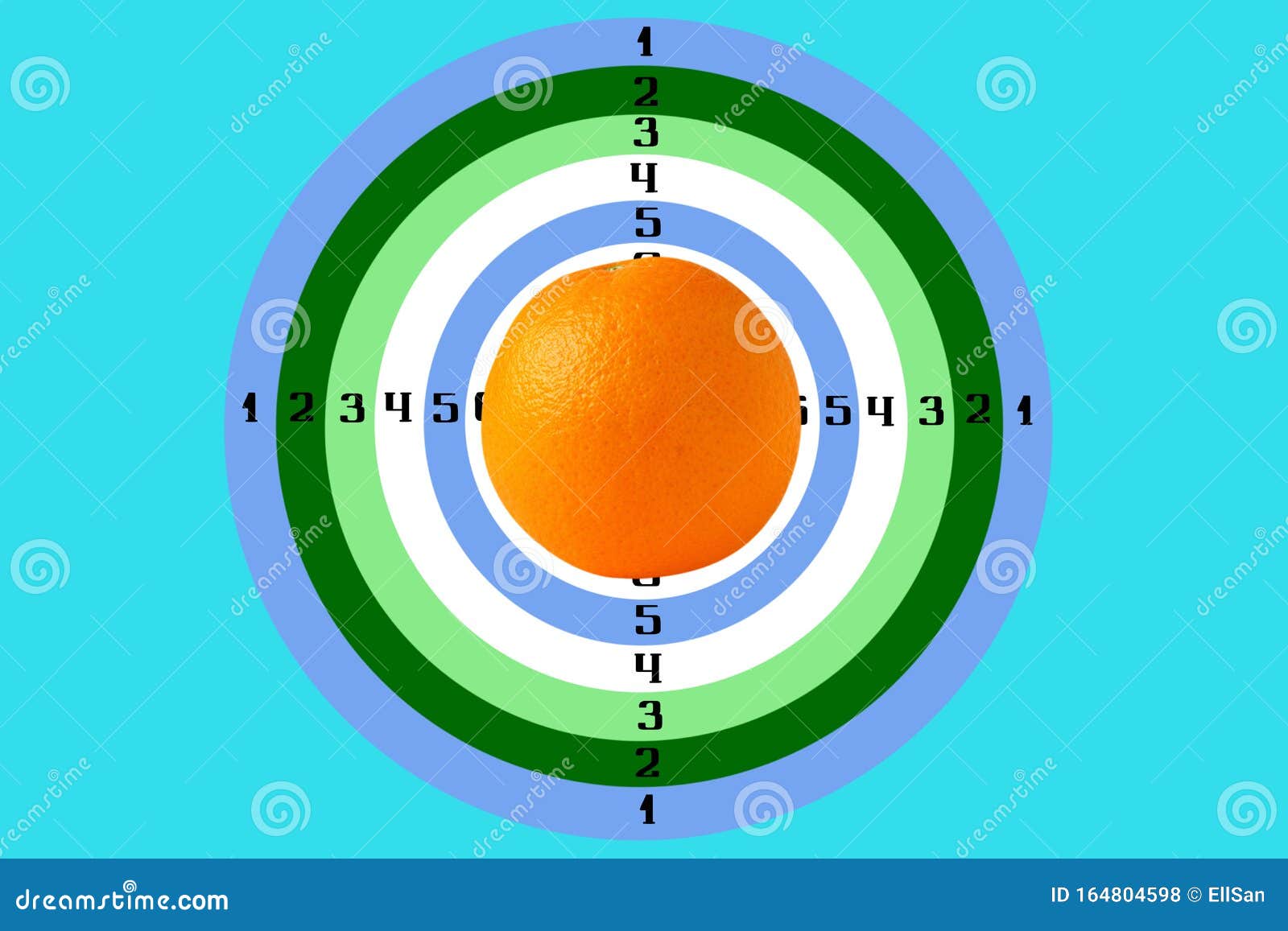 Colored Target Board With Arrows Archery Target Background Stock ... Colored Target Board With Arrows Archery Target Background Stock ...