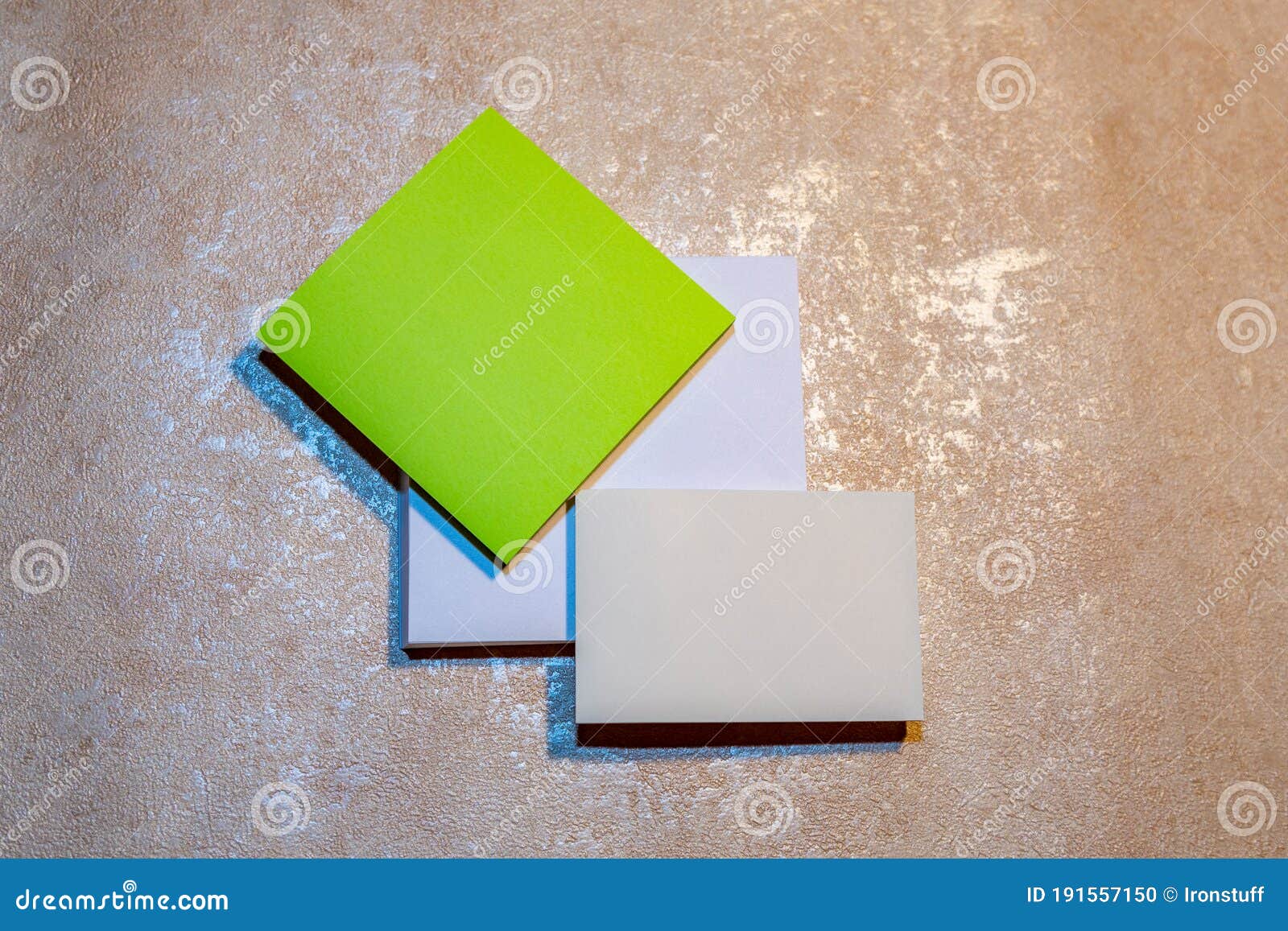 Multi-colored Tear-off Paper Sheets for Notes Stock Photo - Image of ...