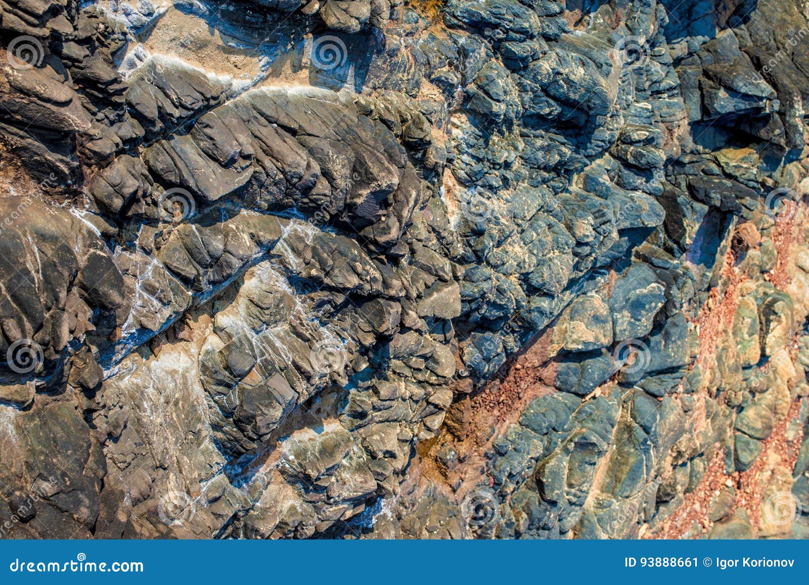 Multi-colored Texture of Natural Stone Stock Image - Image of structure ...