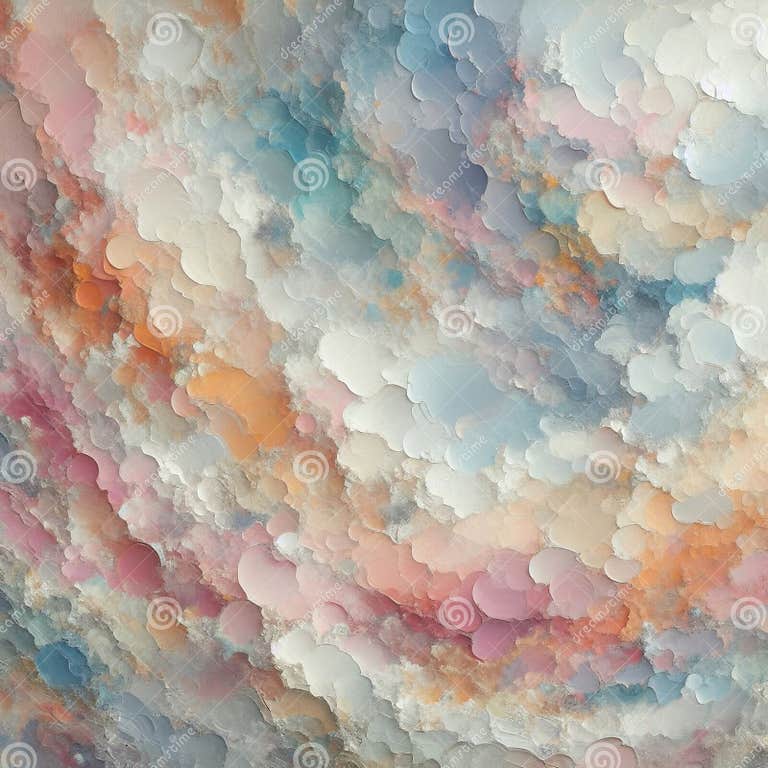 Multi-colored Textures Drawn with Pastel Paints Stock Illustration ...