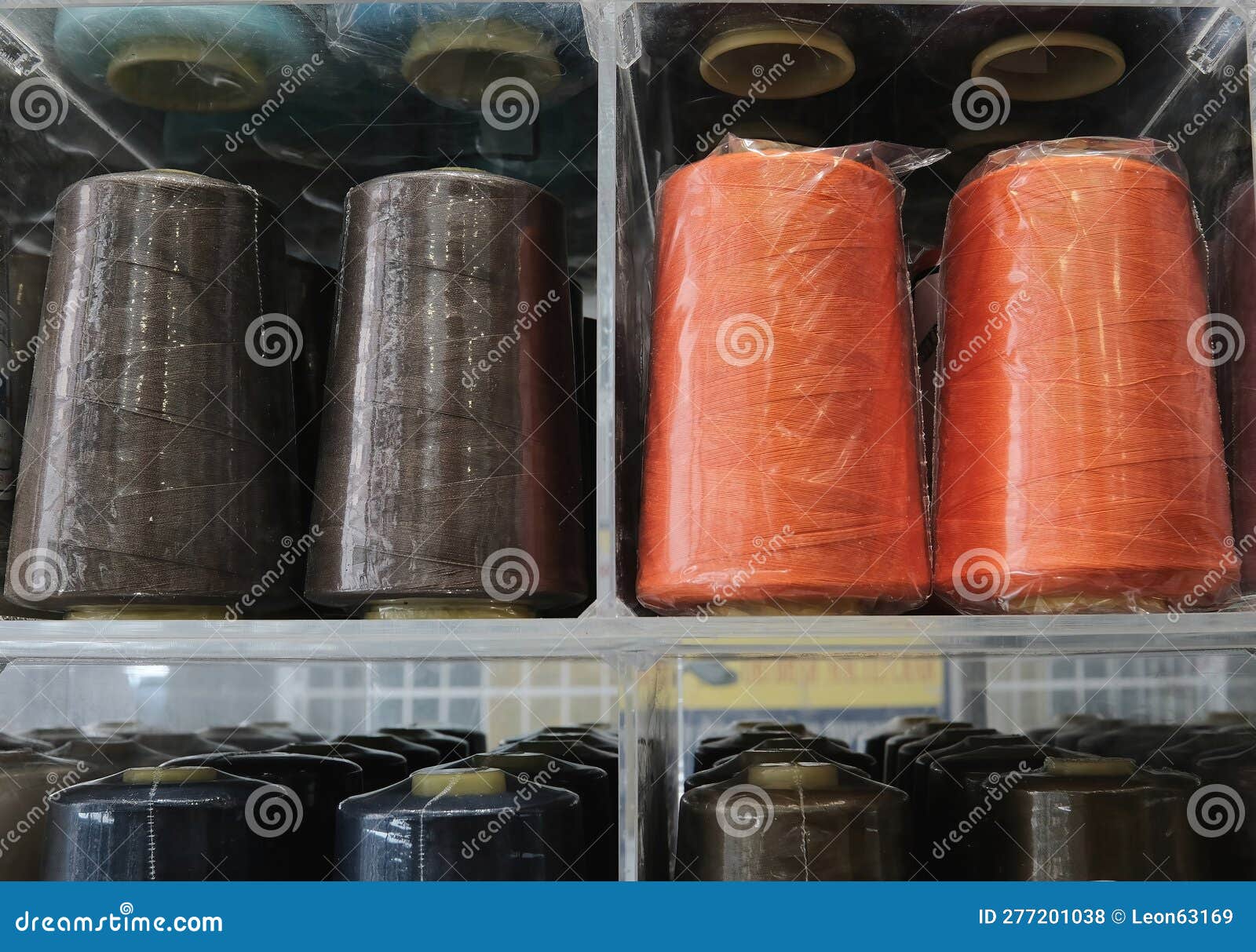 Multi-colored Threads for Household and Industrial Sewing Machines and ...