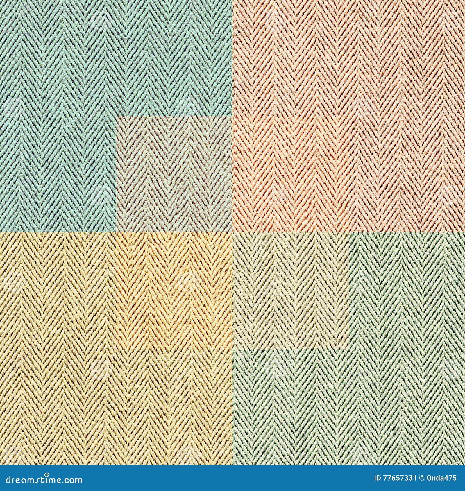 The Multi-colored Tweed Fabric. Seamless Texture in Retro Style. Stock ...