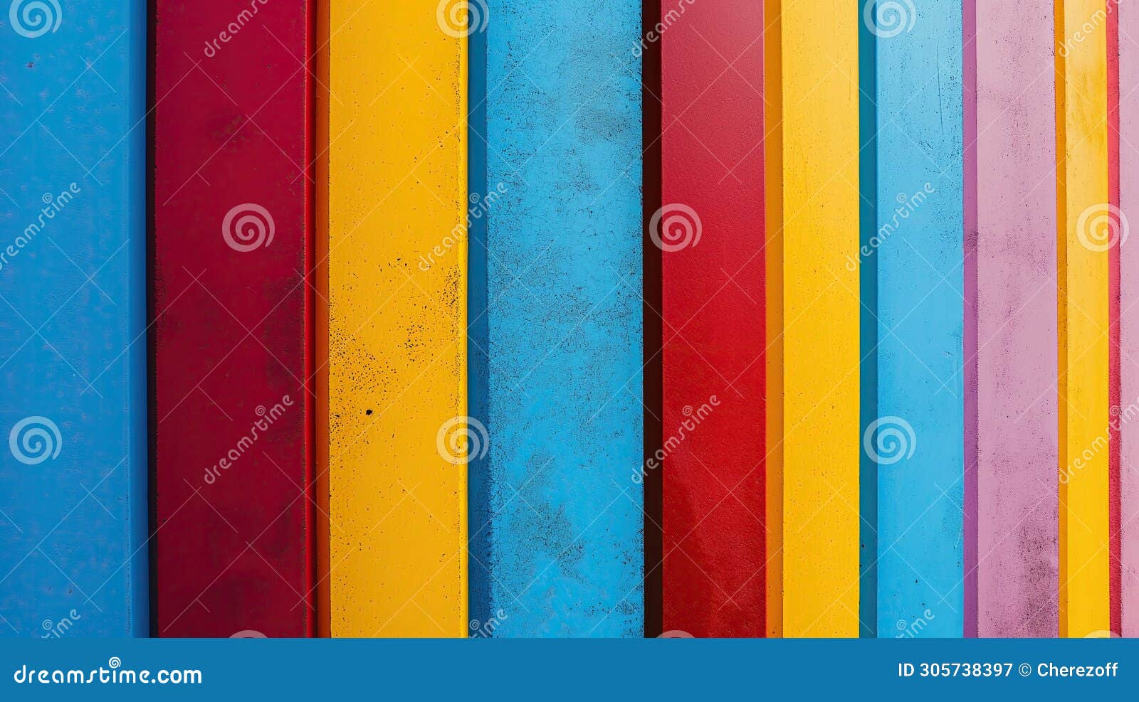 Multi-colored Vertical Slats Stock Image - Image of pattern, panel ...