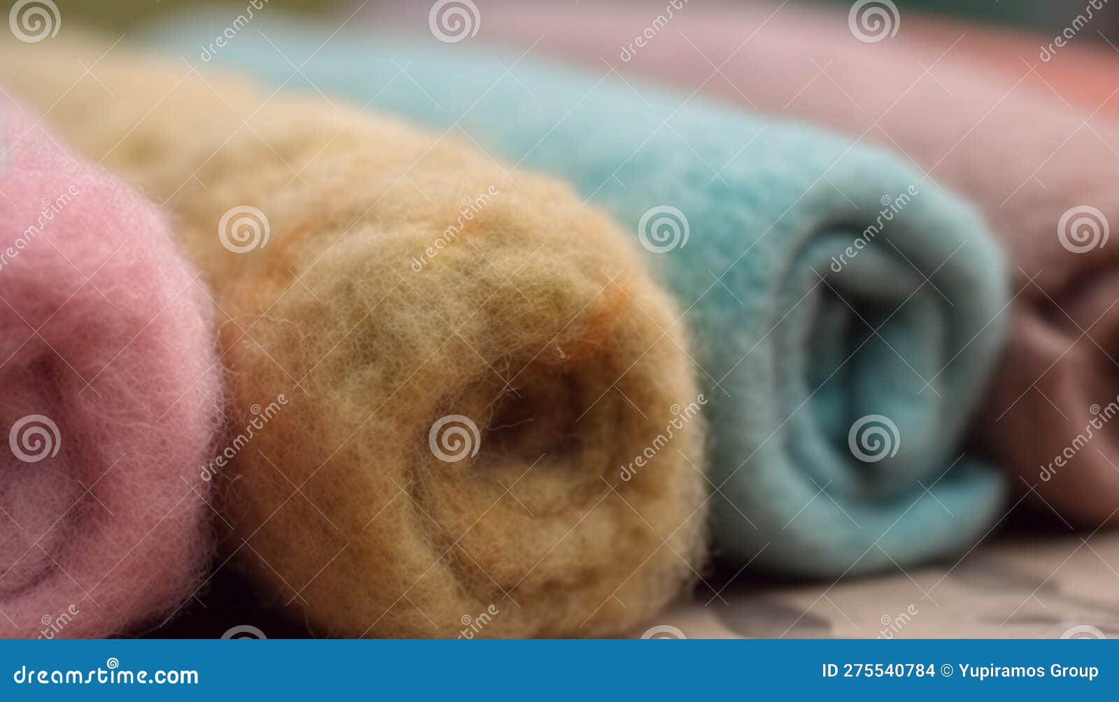 Multi Colored Wool Spool, a Tailor Creativity Generated by AI Stock ...