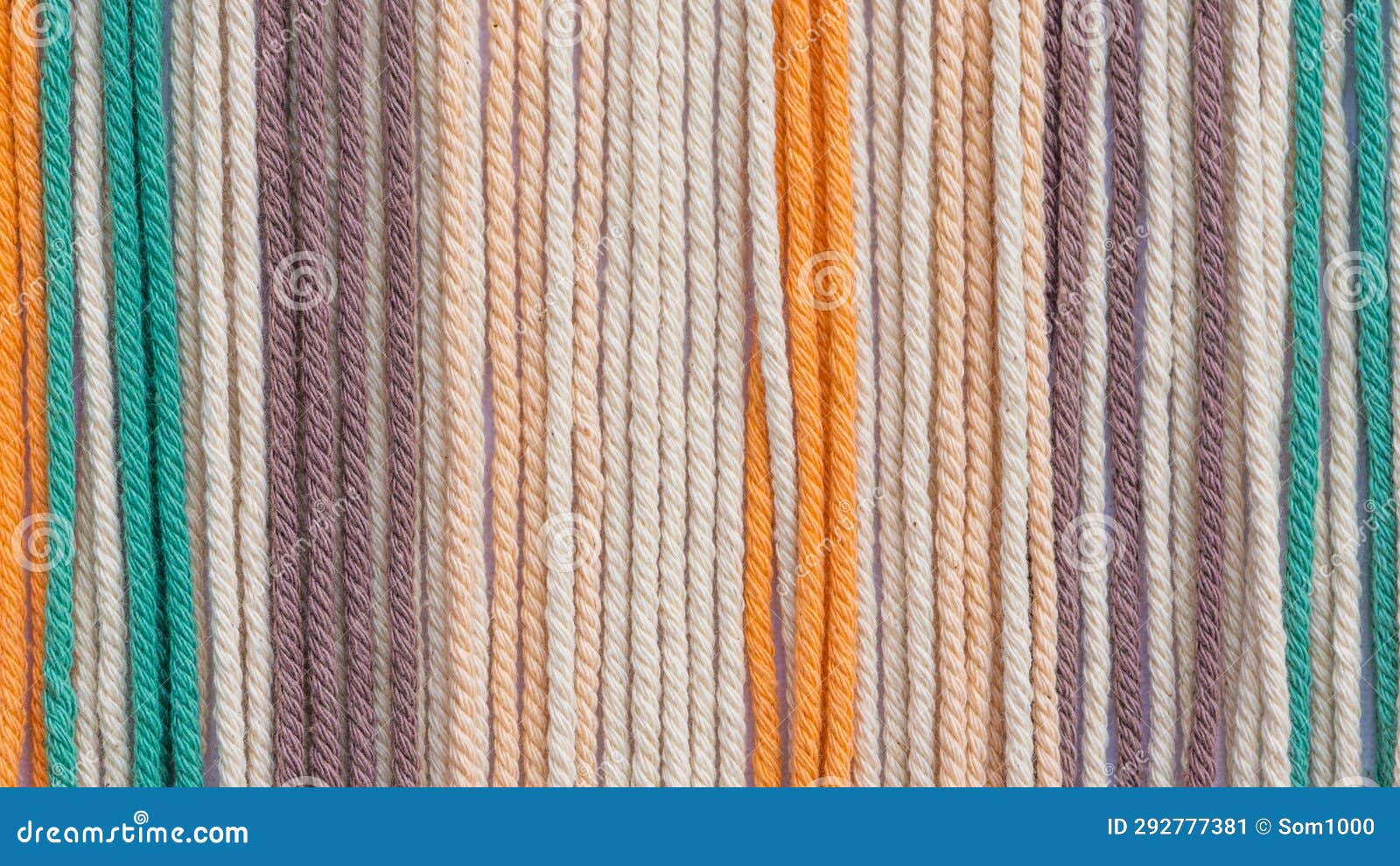 Multi Colored Woolen Threads Decoration Stock Image - Image of striped ...