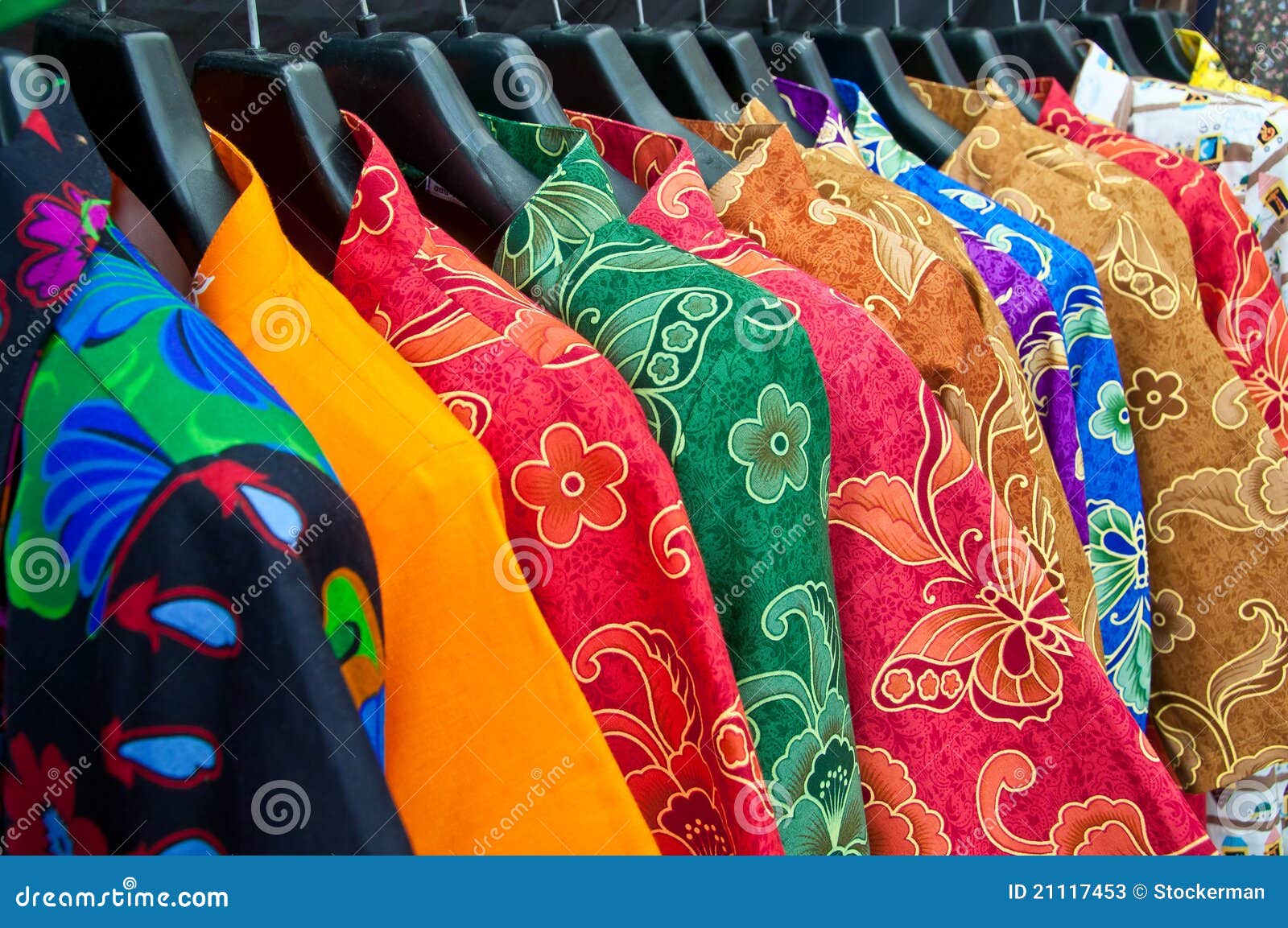 Multi Colorful of Chaina Clothing Stock Image - Image of merchandise ...