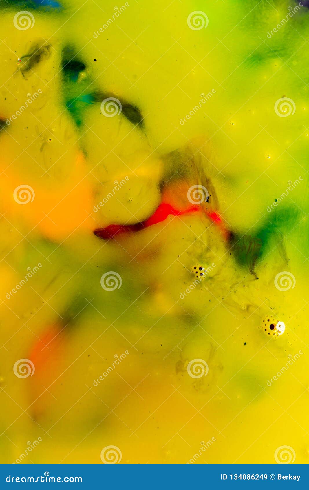 Multi Colorful Paint on a Surface Stock Image - Image of expression ...