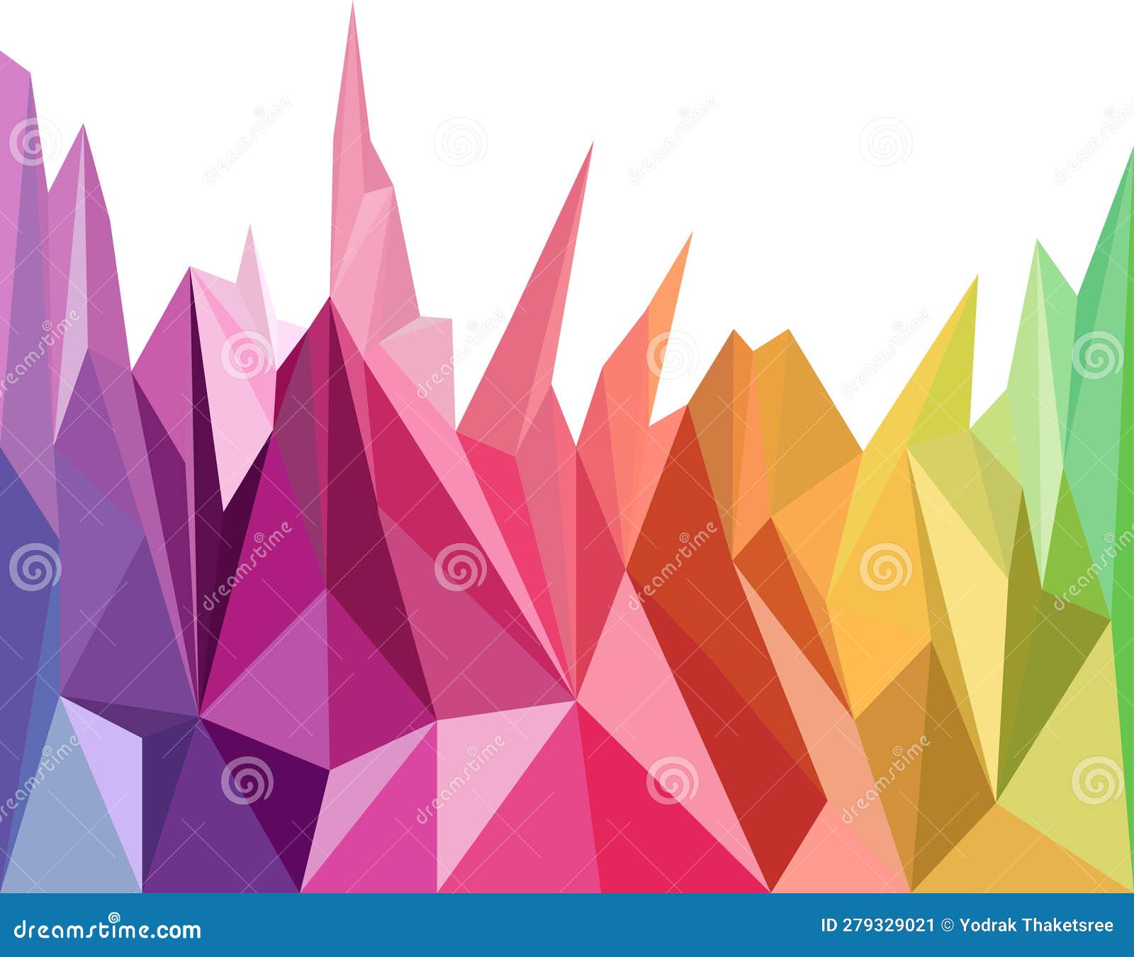 Multi Colorful Polygon Background Texture Stock Vector - Illustration ...