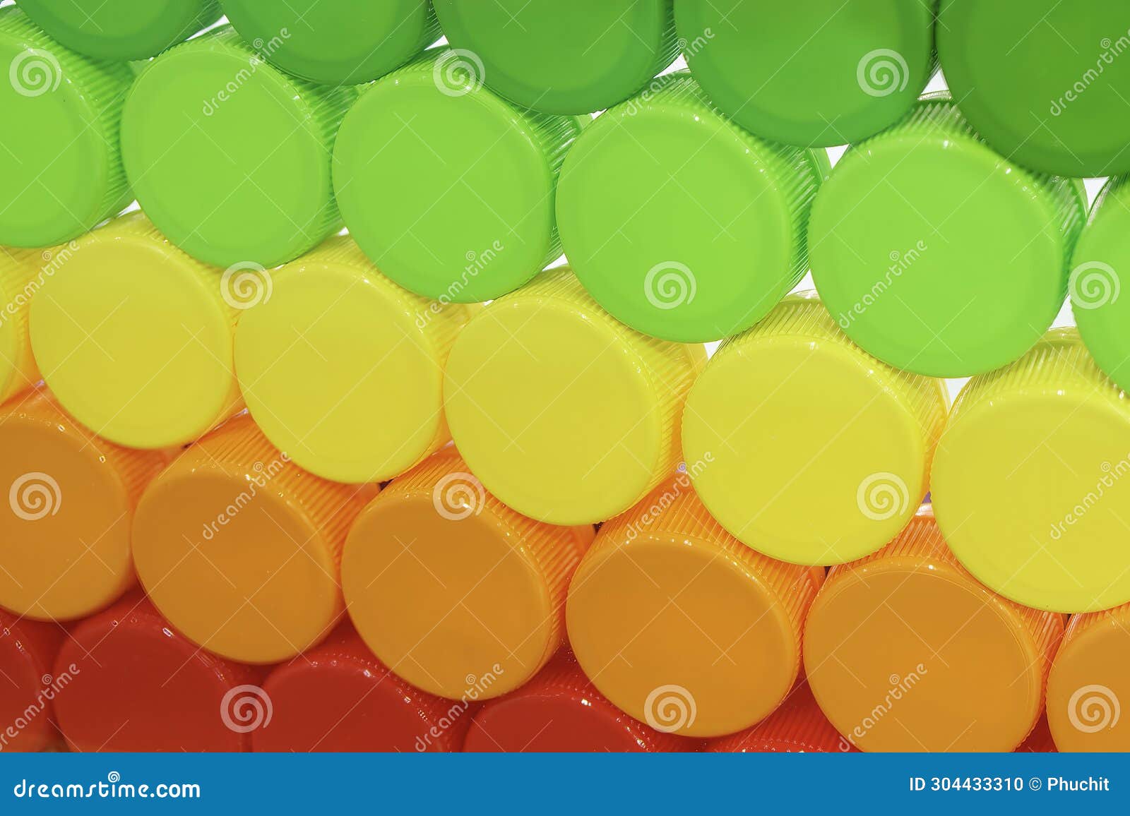Multi-colors Background of Plastic Drinking Water Caps Stock Photo ...