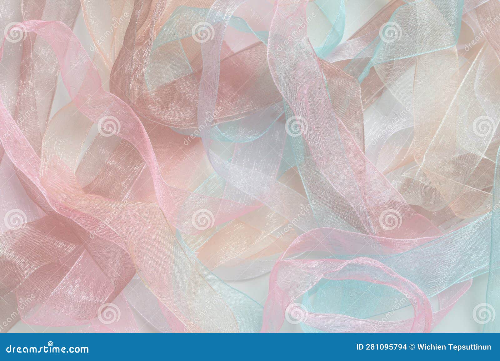 Multi Colors Ribbon Background Texture Abstract Stock Photo - Image of ...