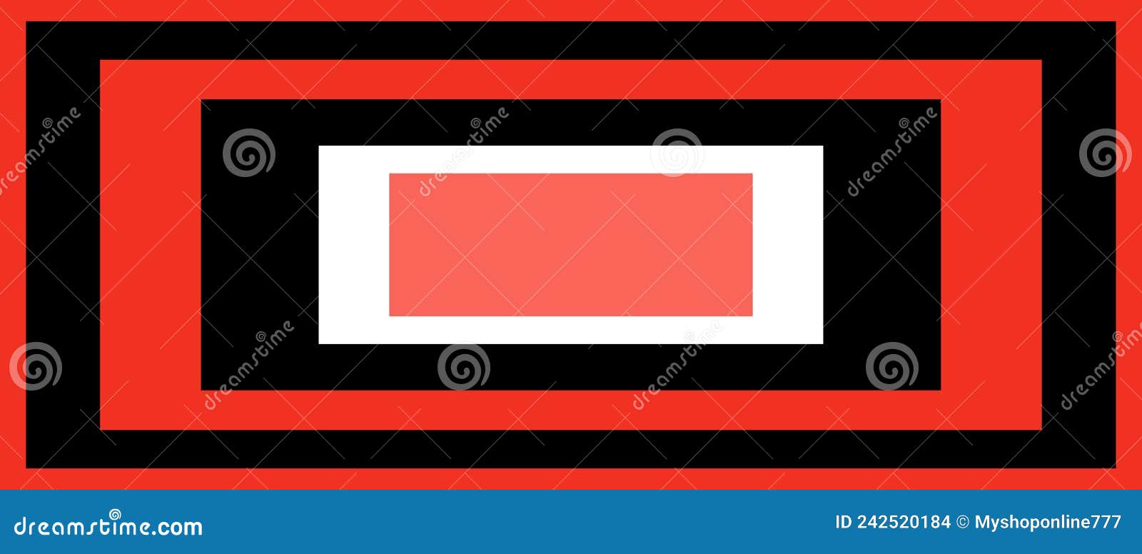 Multi Colors and Size Frame Background Illustration Stock Illustration ...