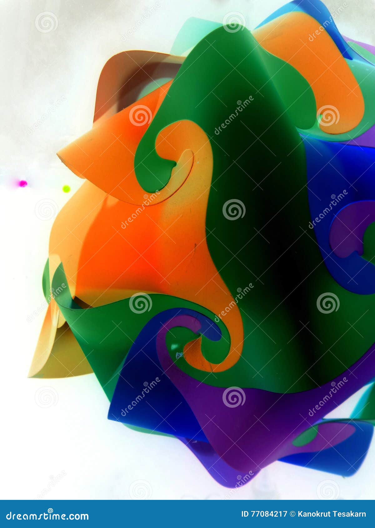 Multi Colour Ball on White Background Stock Image - Image of colourful ...