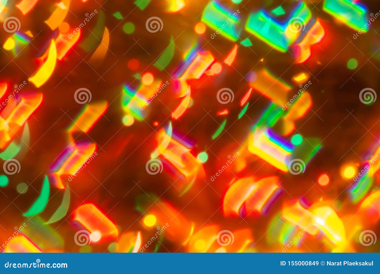 Multi Colour Blur Bokeh Crystal Light Abstract Stock Image - Image of ...