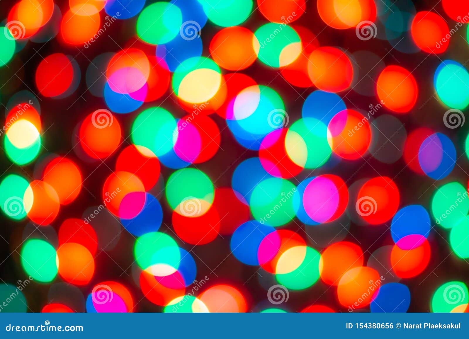 Multi Colour Blur Bokeh Light Stock Photo - Image of bright, decoration ...