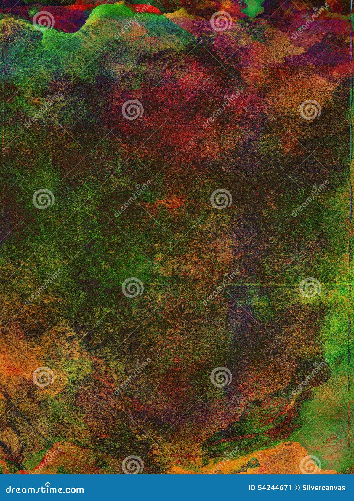 Multi Colour Paint Texture Background Stock Illustration - Illustration ...