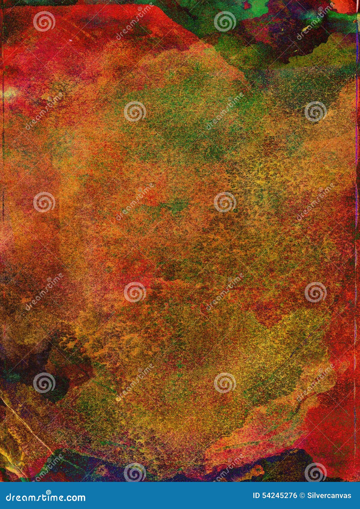Multi Colour Paint Texture Background Stock Illustration - Illustration ...