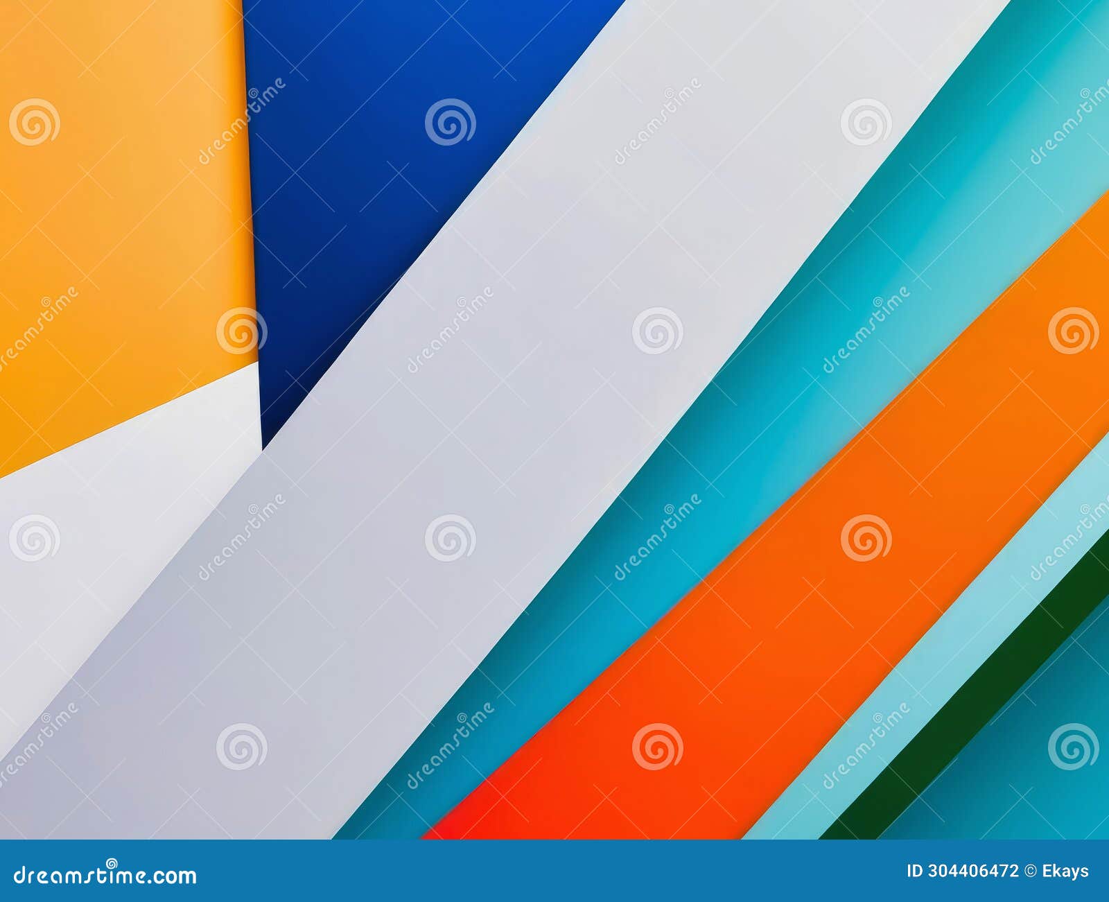 Multi Coloured Lines White Blue Red Stock Illustration - Illustration ...