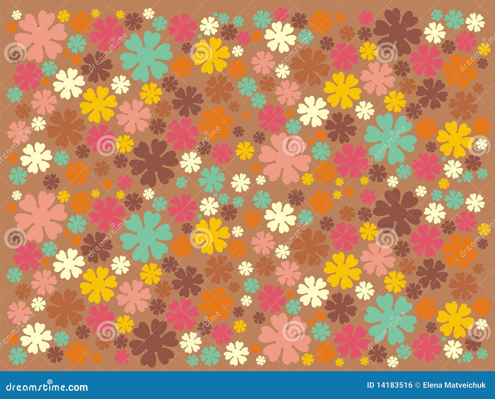 Multi-coloured Bright Silhouettes Stock Vector - Illustration of ...