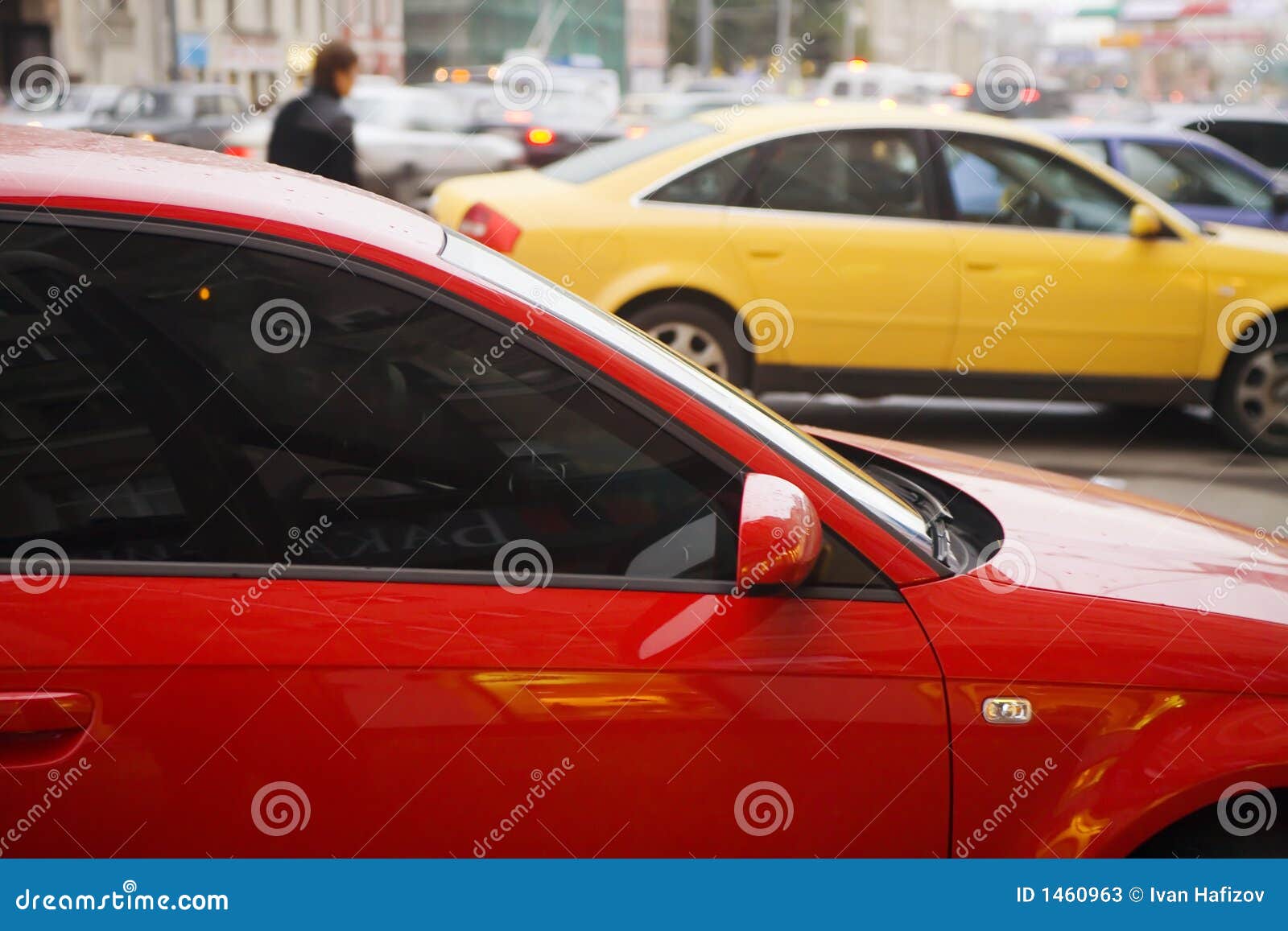 Multi-coloured cars stock image. Image of cars, business - 1460963