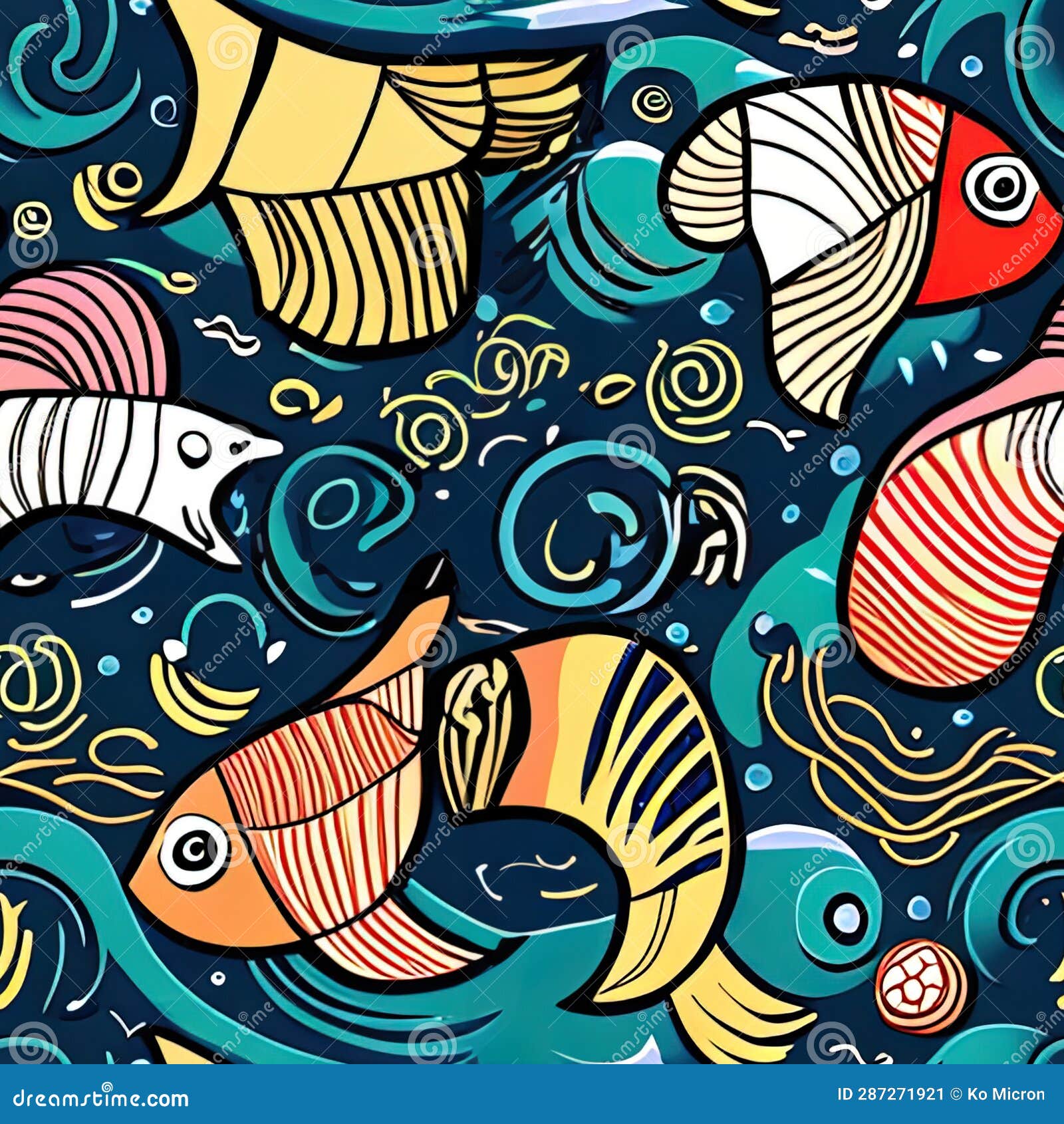 Seamless Craft Clay Patterns, with Intricate Details and Shades. Stock ...