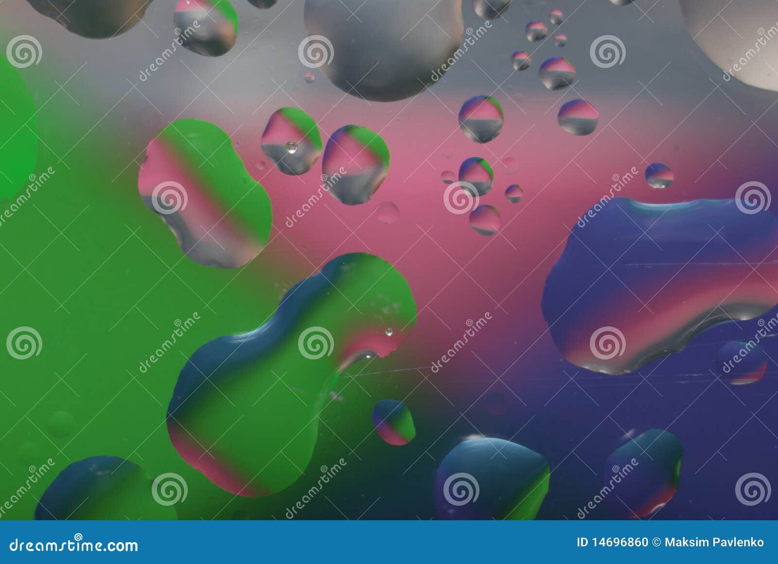 Multi coloured drops stock photo. Image of bubbles, pattern - 14696860