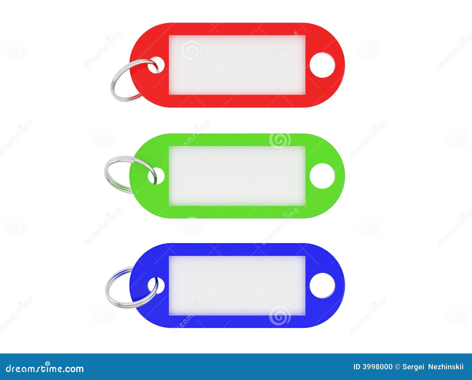 Multi-coloured labels stock illustration. Illustration of rendering ...