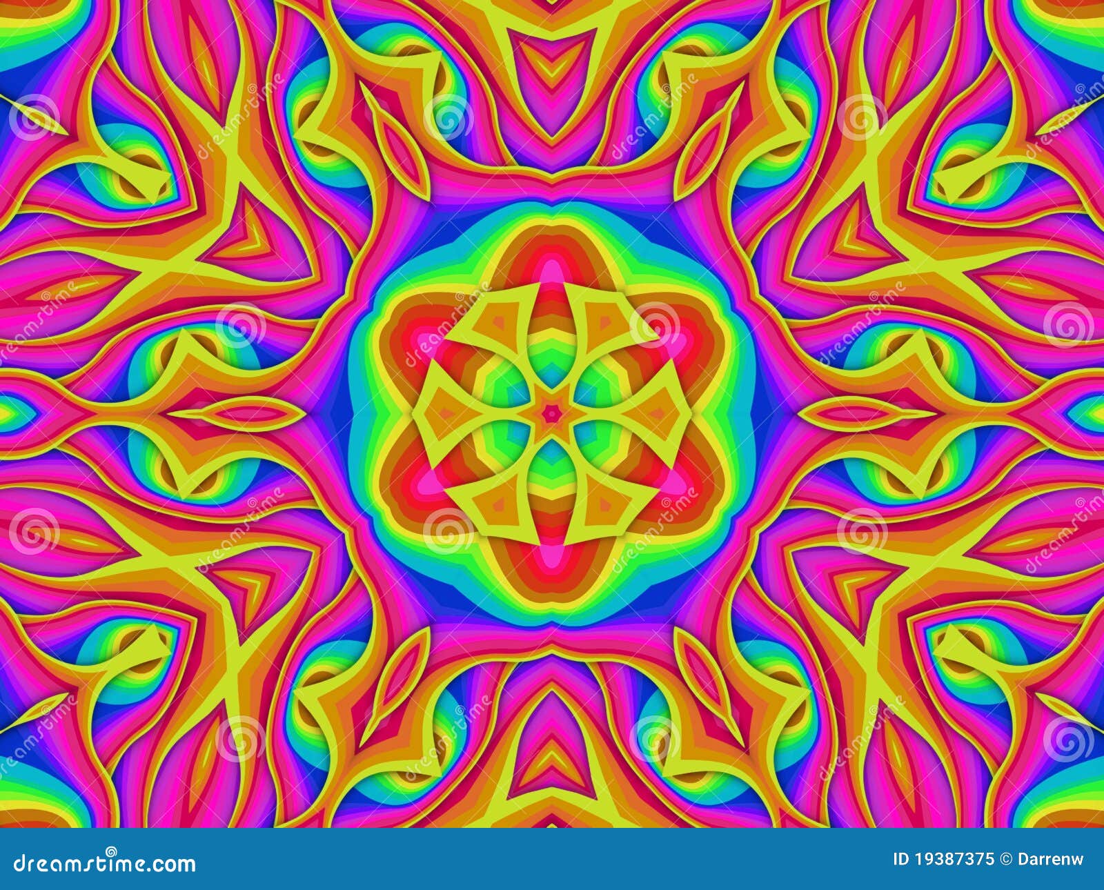 Multi coloured pattern stock illustration. Illustration of spectrum ...