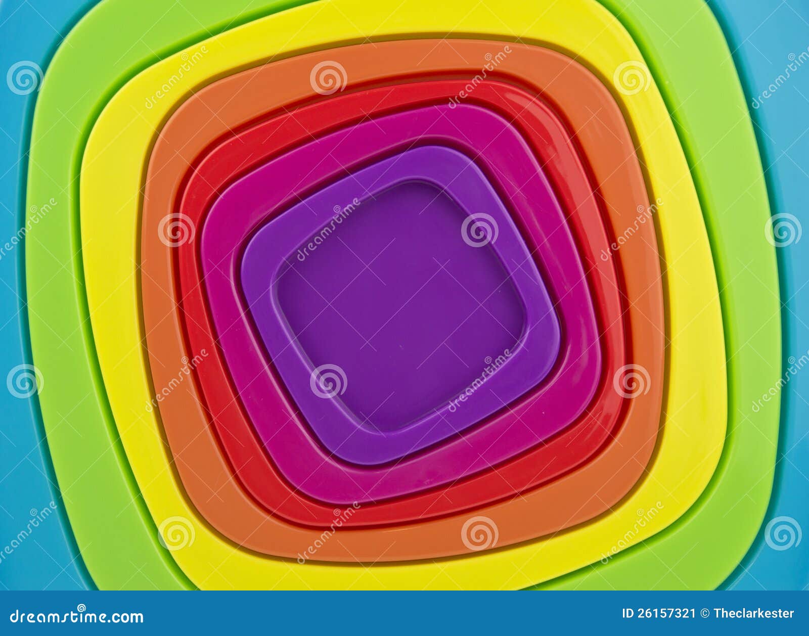Multi-coloured Plastic Food Containers Stock Illustration ...