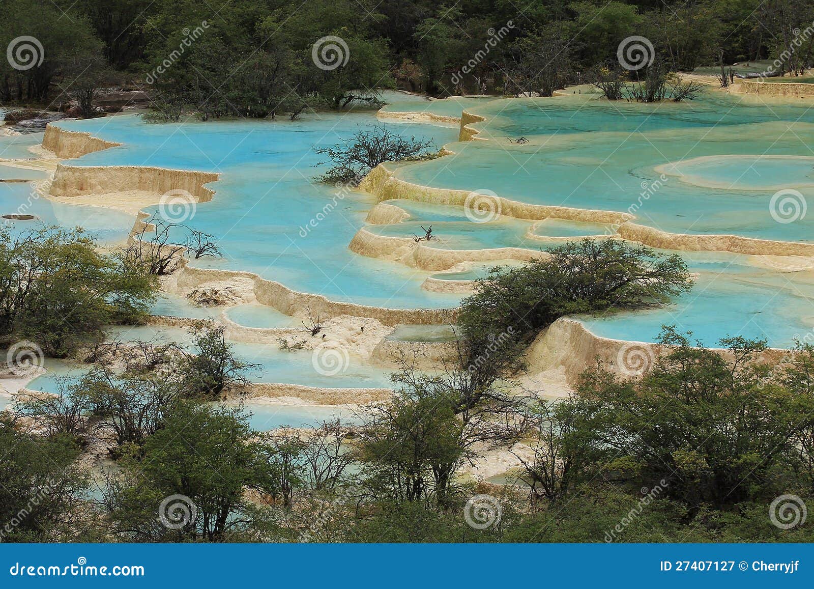 Multi-coloured Ponds stock image. Image of china, pool - 27407127
