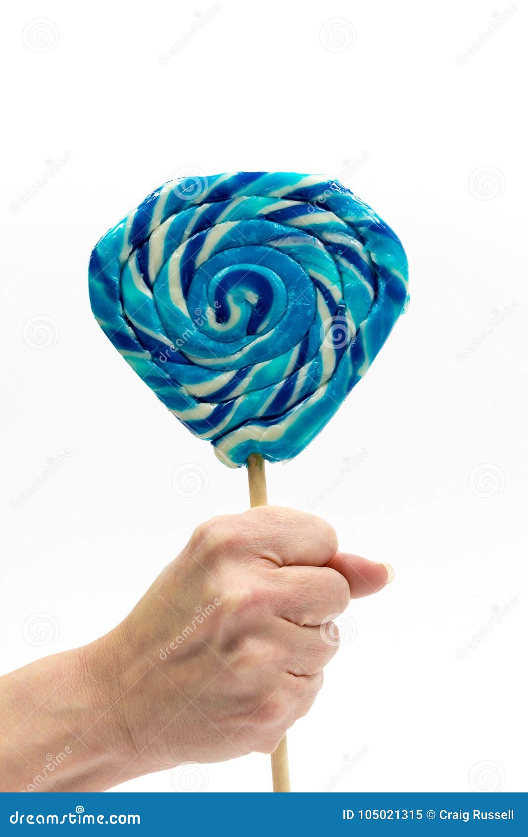 Multi Coloured Round Lollipop in Hand Stock Image - Image of unhealthy ...
