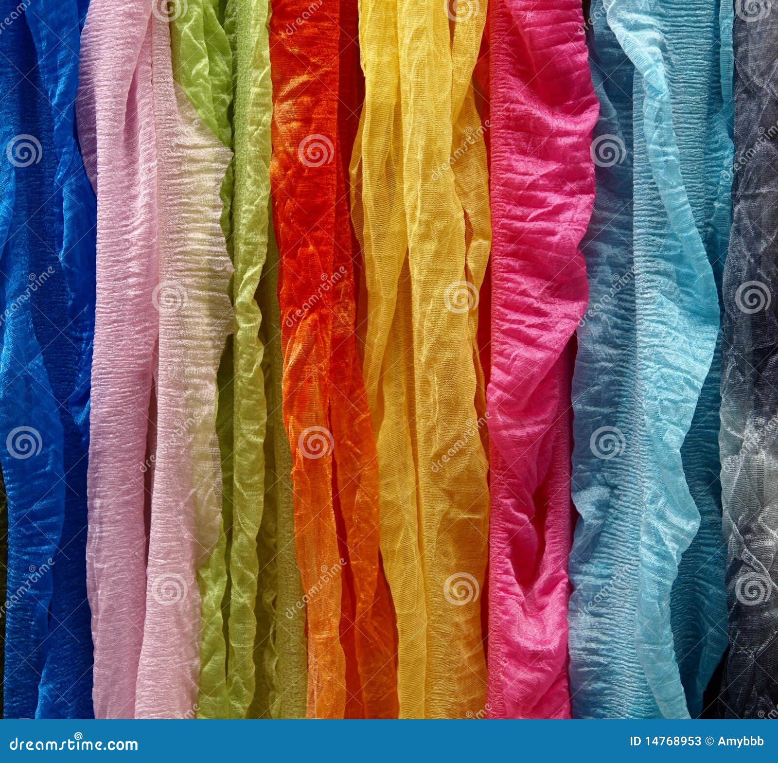 Multi Coloured Silk Scarfs - Background Resources Stock Image - Image ...