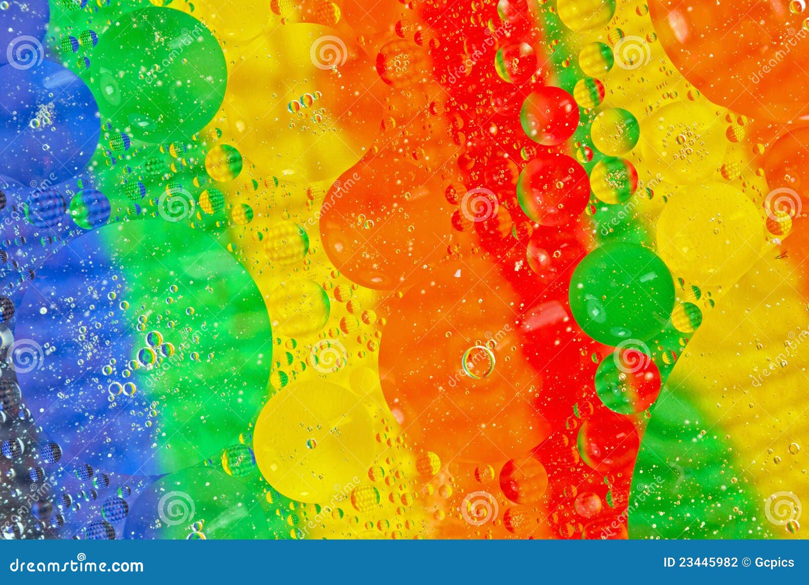 Multi Coloured Transparent Circles Stock Photo - Image of close ...