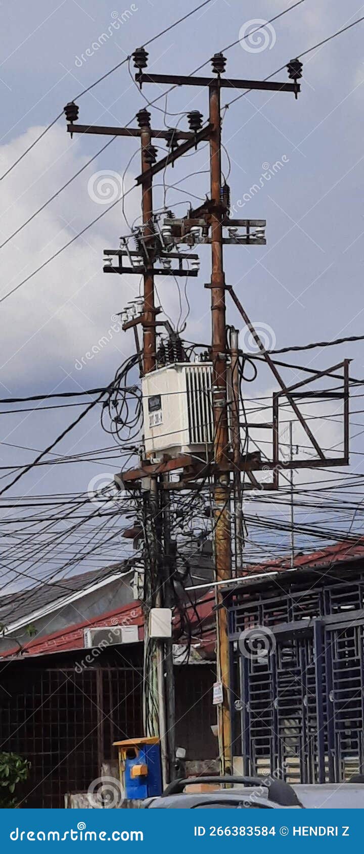 Multi Connection Cable on the Earth Stock Photo - Image of machine ...