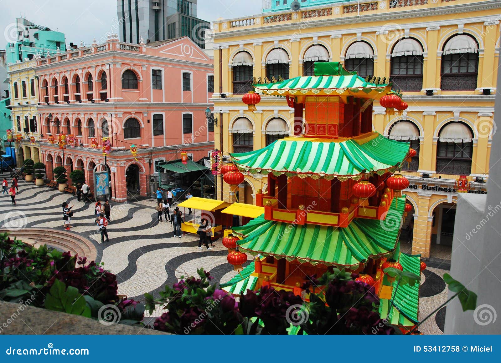 Multi cultural building editorial stock photo. Image of cityscape ...