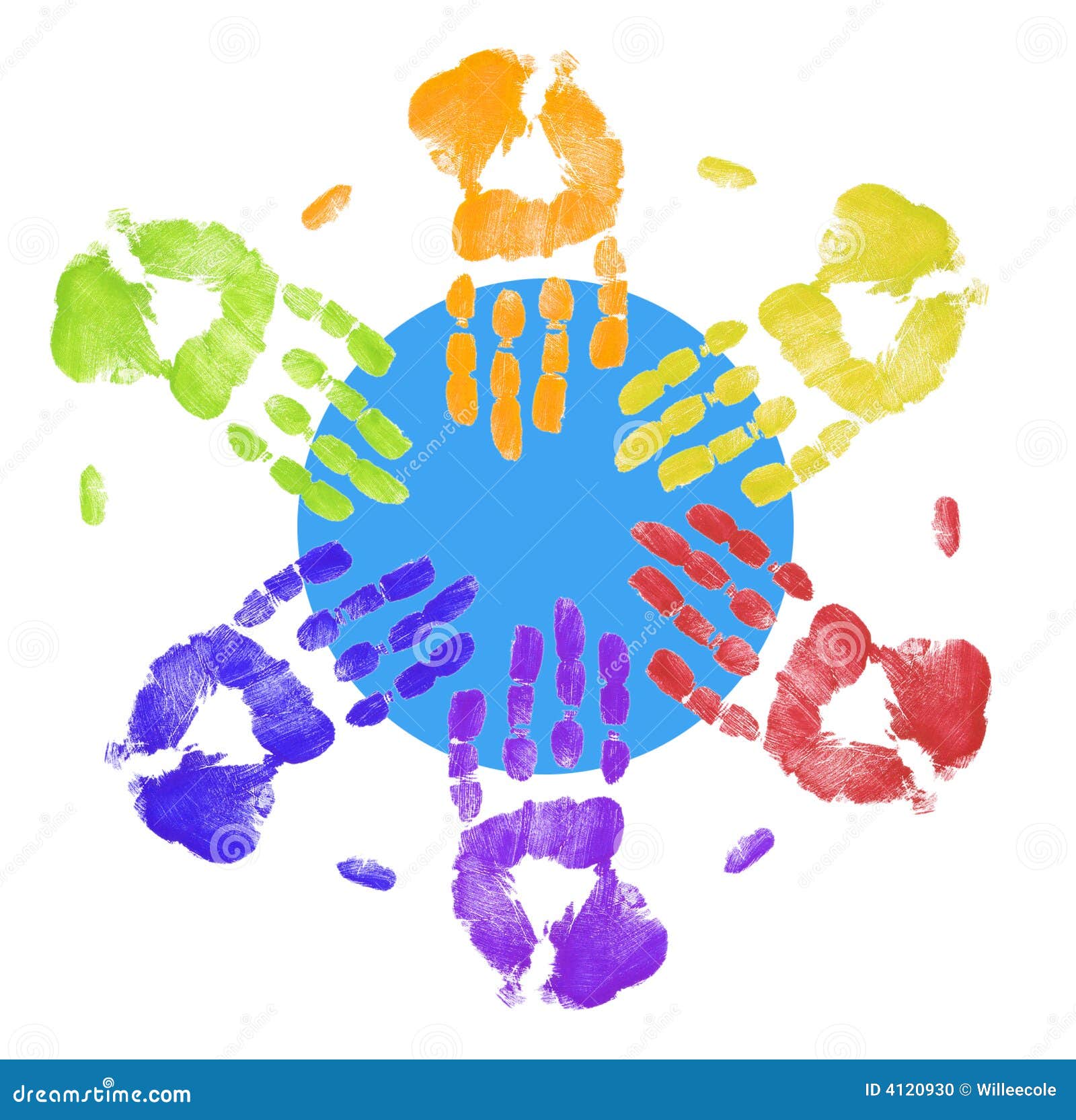 Multi - cultural team stock illustration. Illustration of ethnic - 4120930