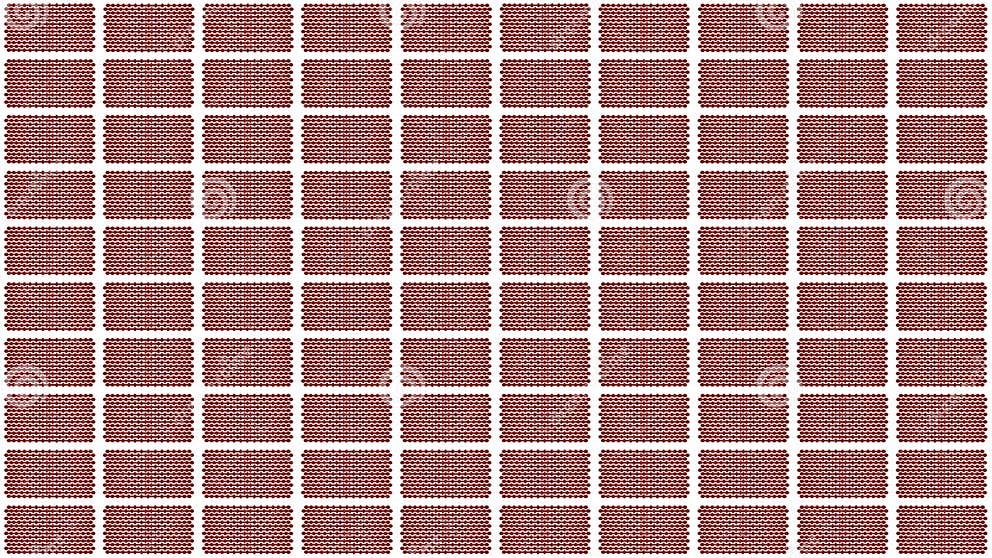 A Background Image of Many Red Rectangles. Stock Illustration ...