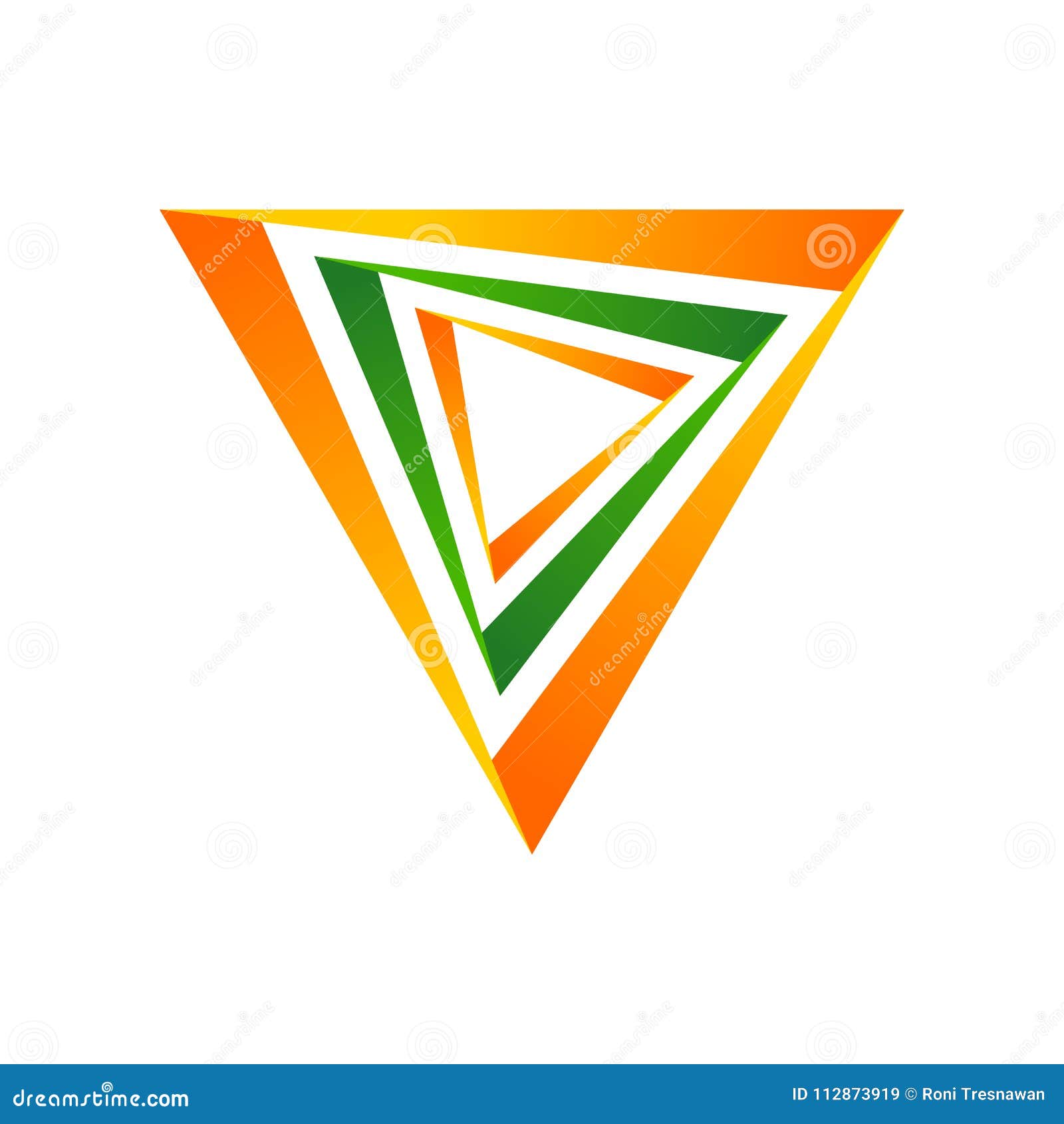 Triangular Dimensions, Abstract Geometric Repeatable Background ...
