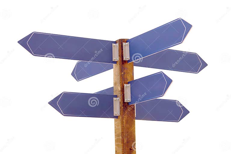Multi direction signpost stock photo. Image of wooden - 2298010
