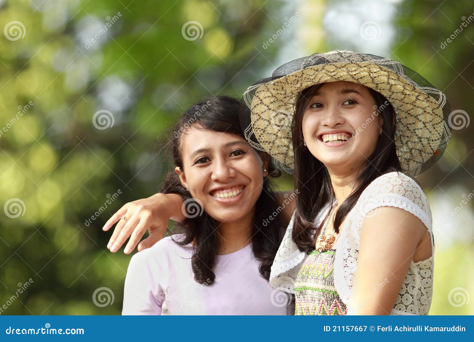 Multi Ethnic Friend Smiling Outdoor Stock Image - Image of black ...