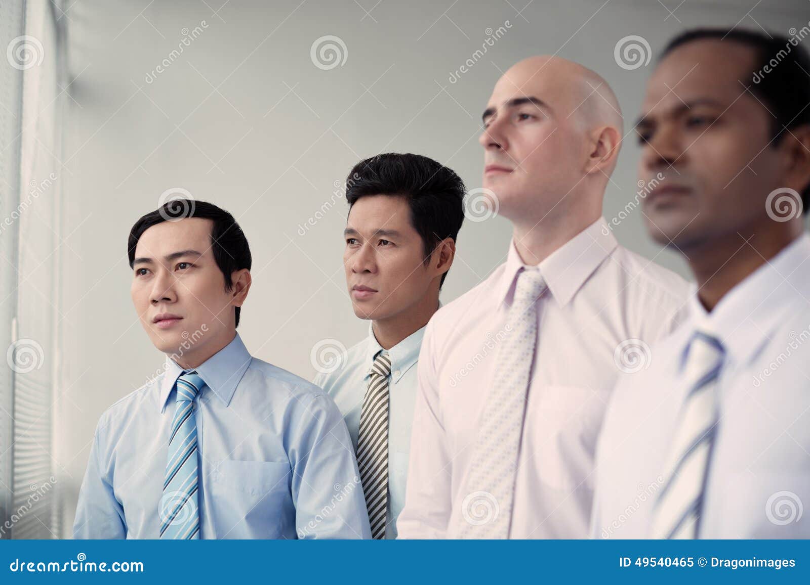 Multi-ethnic Group of Business People Stock Image - Image of team ...