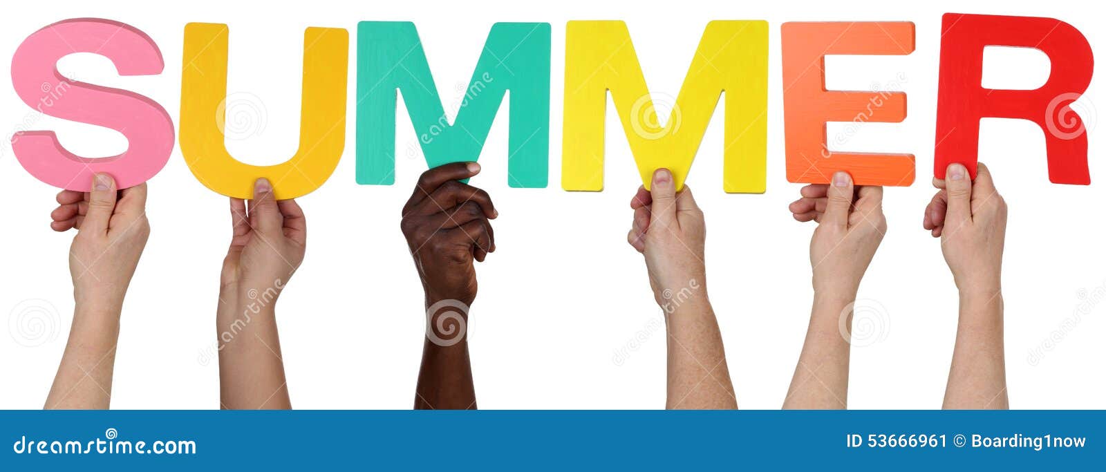 Word Summer Floating In A Swimming Pool Royalty-Free Stock Photo ...