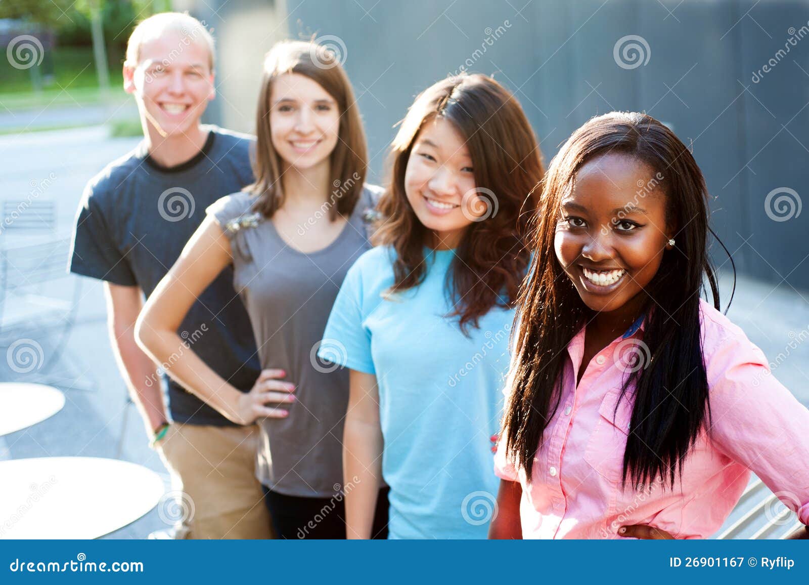 Multi-ethnic Group of Teenagers Stock Image - Image of laughing ... Multi-ethnic Group of Teenagers Stock Image - Image of laughing ...