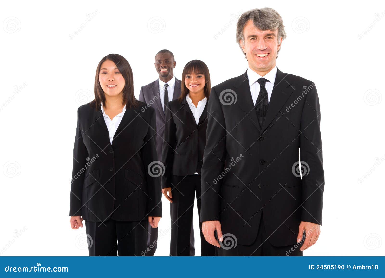 Multi-ethnic team stock photo. Image of background, caucasian - 24505190